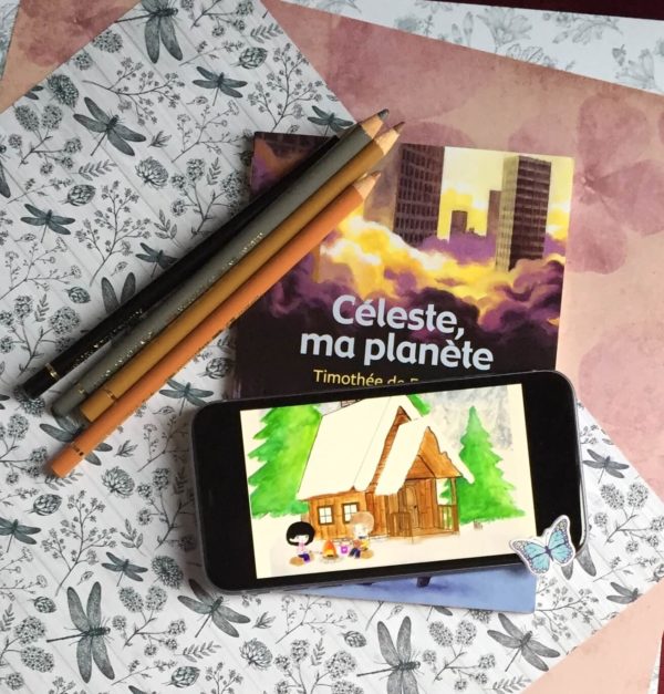 Céleste ma planète • Illustration